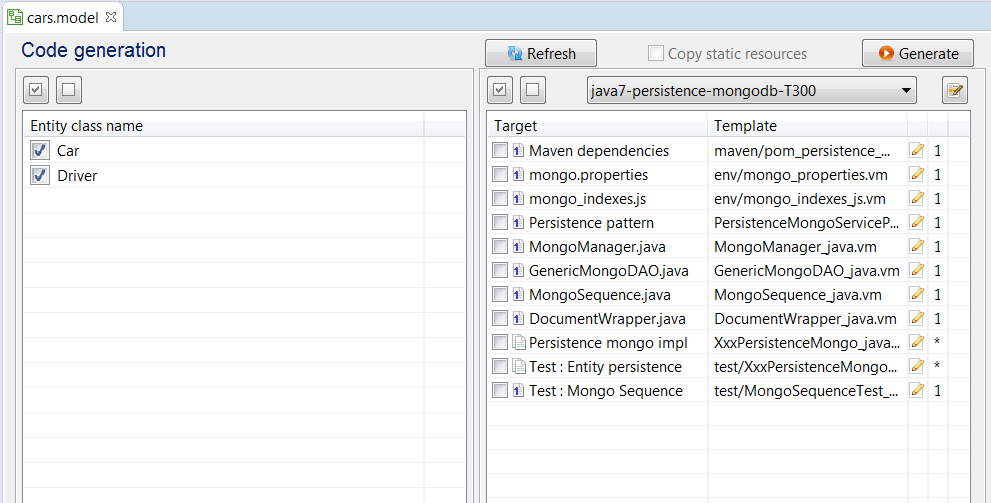Telosys Eclipse Plugin